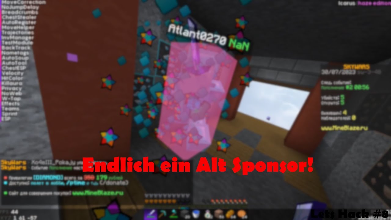 Neuer Alt Sponsor | Lets Hack mit Icarus - YouTube