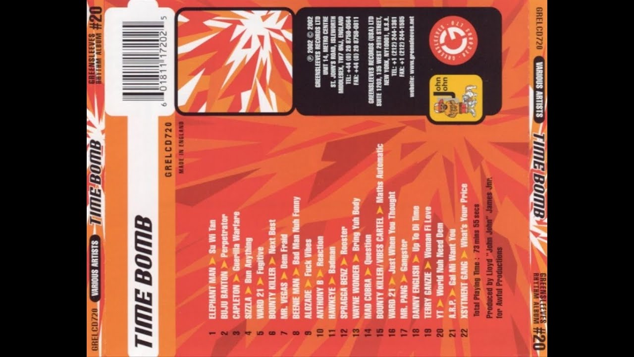 Elephant Man - Su Wi Tan (Time Bomb Riddim) 2002 Remastered HQ - YouTube