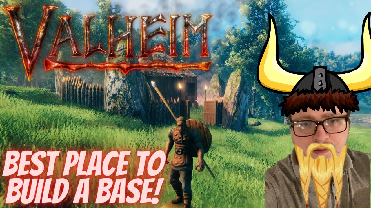 BEST place to BUILD your FIRST BASE in Valheim 🛠 - YouTube