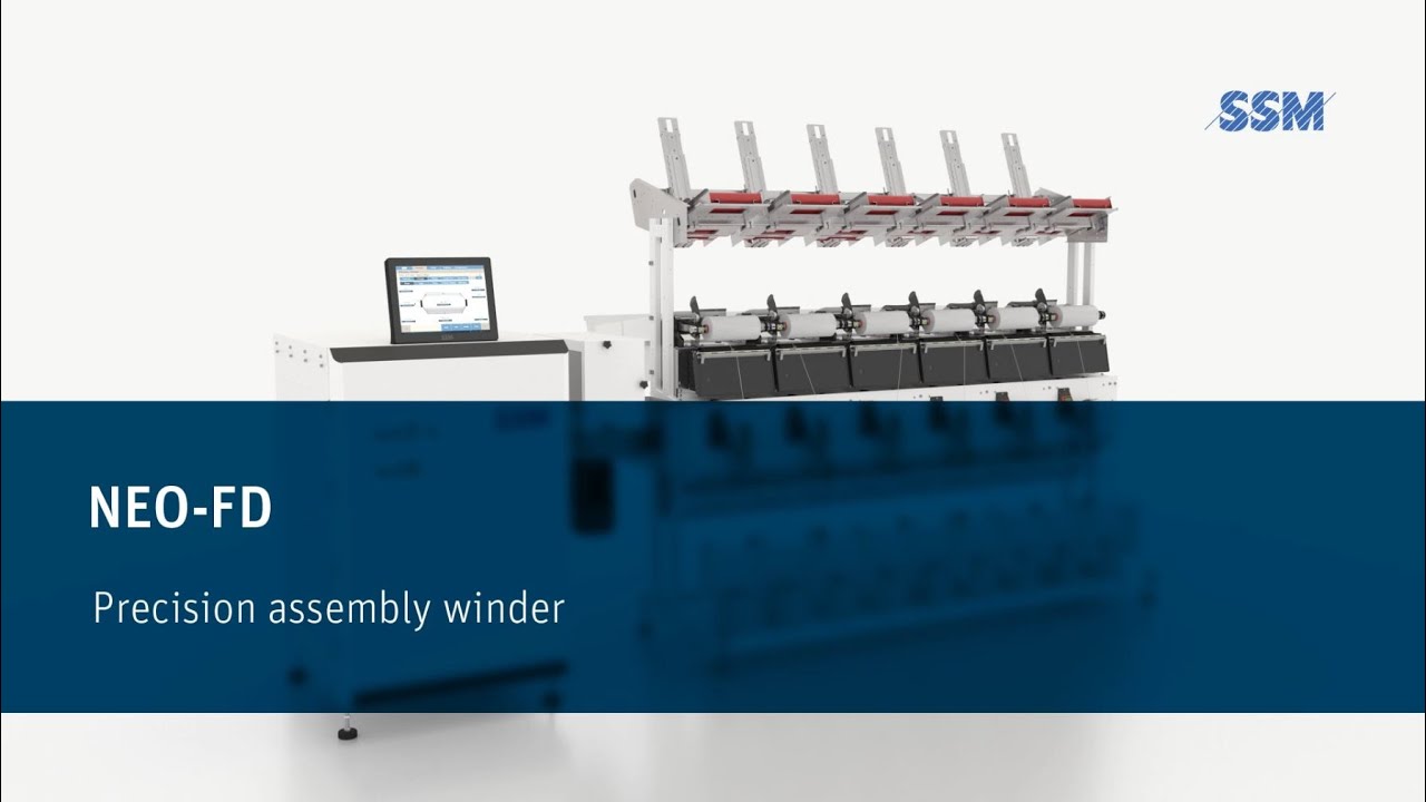 SSM NEO-FD Precision Assembly Winder - YouTube