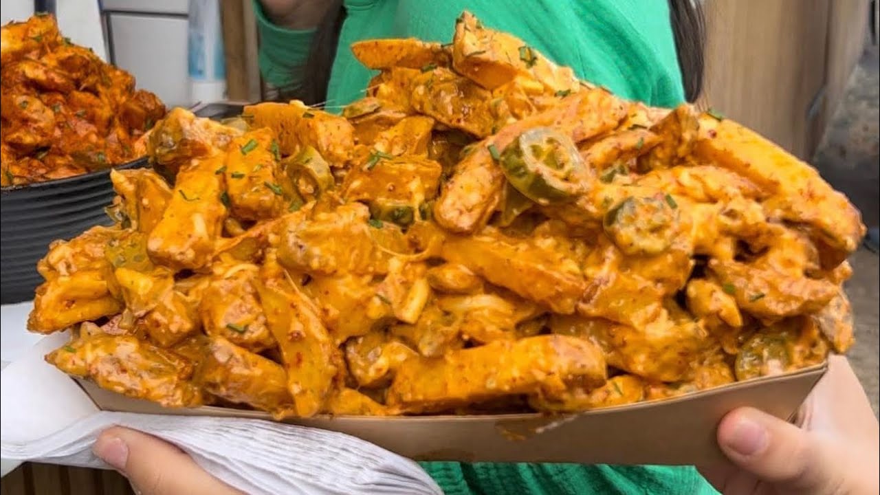 BEST LONDON STREET FOOD - LOADED CHEESY FRIES & BEEF - BEST LONDON ...