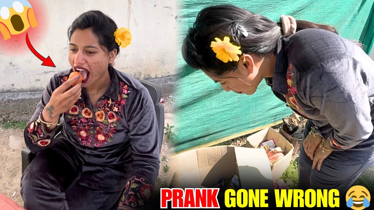 Kadva Laddu Shibu ko khilaya 😬|| Prank Gone Wrong 😡 | RonakShibuvlog ...