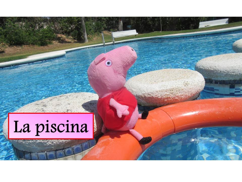 Peppa Pig se va a la piscina | Vídeos de Peppa Pig en español - YouTube