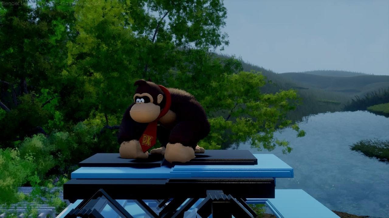 Donkey Kong model update - YouTube
