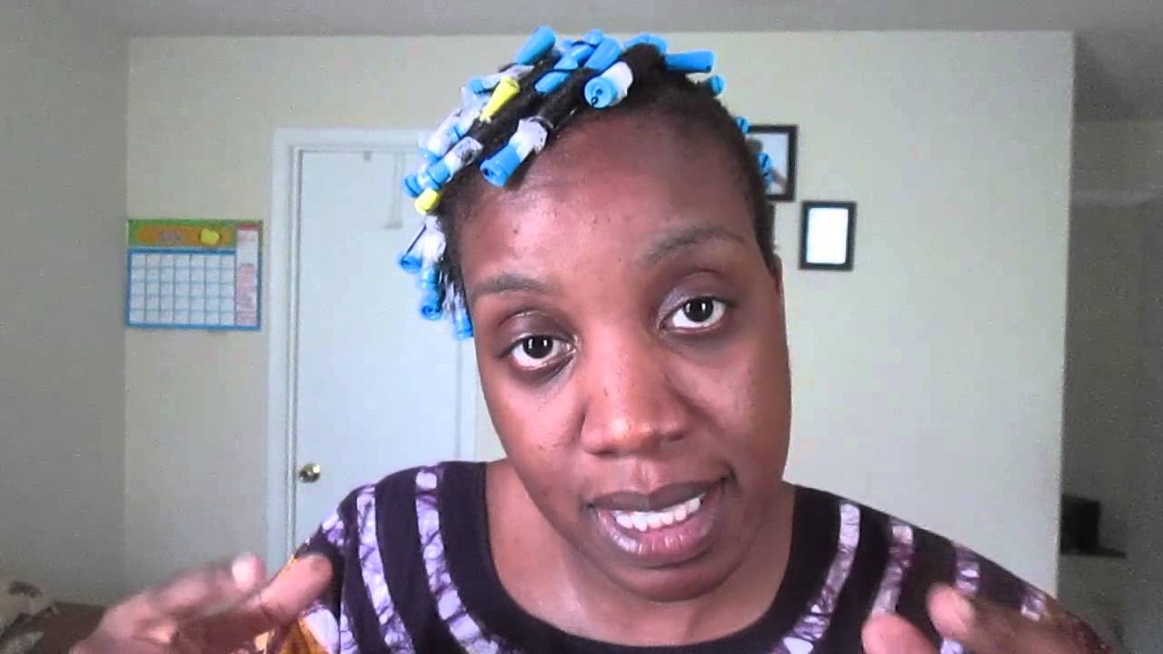Perm rods for medium length hair June Curl Box - YouTube