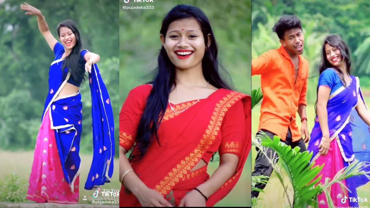 Papu Deka &puja Deka new viral tik tok videos Ranjeet youtuber India - YouTube
