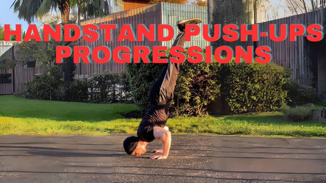 Handstand Push-Up Progressions - YouTube