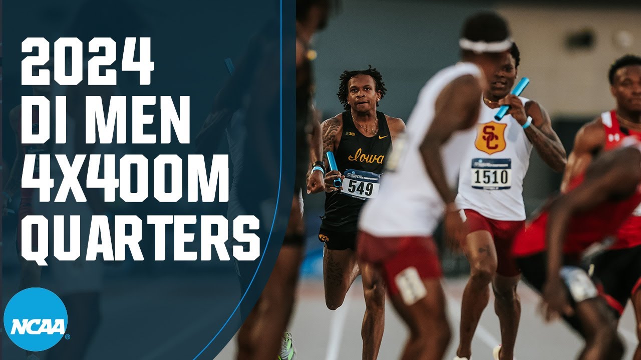 Men's 4x400 relays - 2024 NCAA Outdoor Track and Field East and West ...