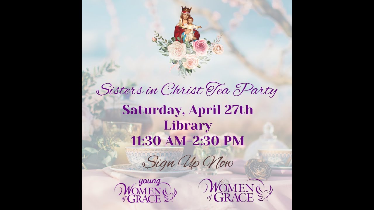 2024 Sisters in Christ Tea Party - YouTube