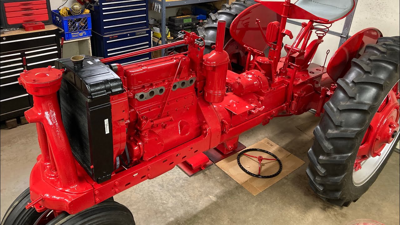 Farmall "Preparation H" Episode #23: More Assembly! Getting it Ready to ...