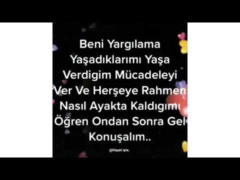 Beni yargılama.