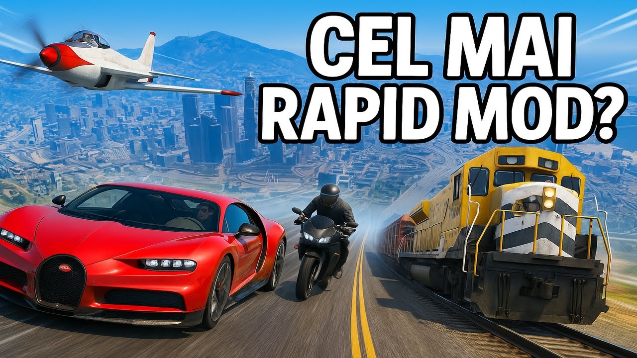 CARE E CEL MAI RAPID MOD de a TRAVERSA HARTA din GTA 5?! - YouTube