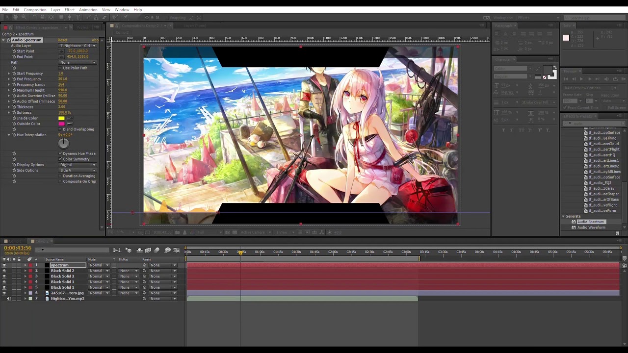 Nightcore spectrum template free download (500 sub special) - YouTube