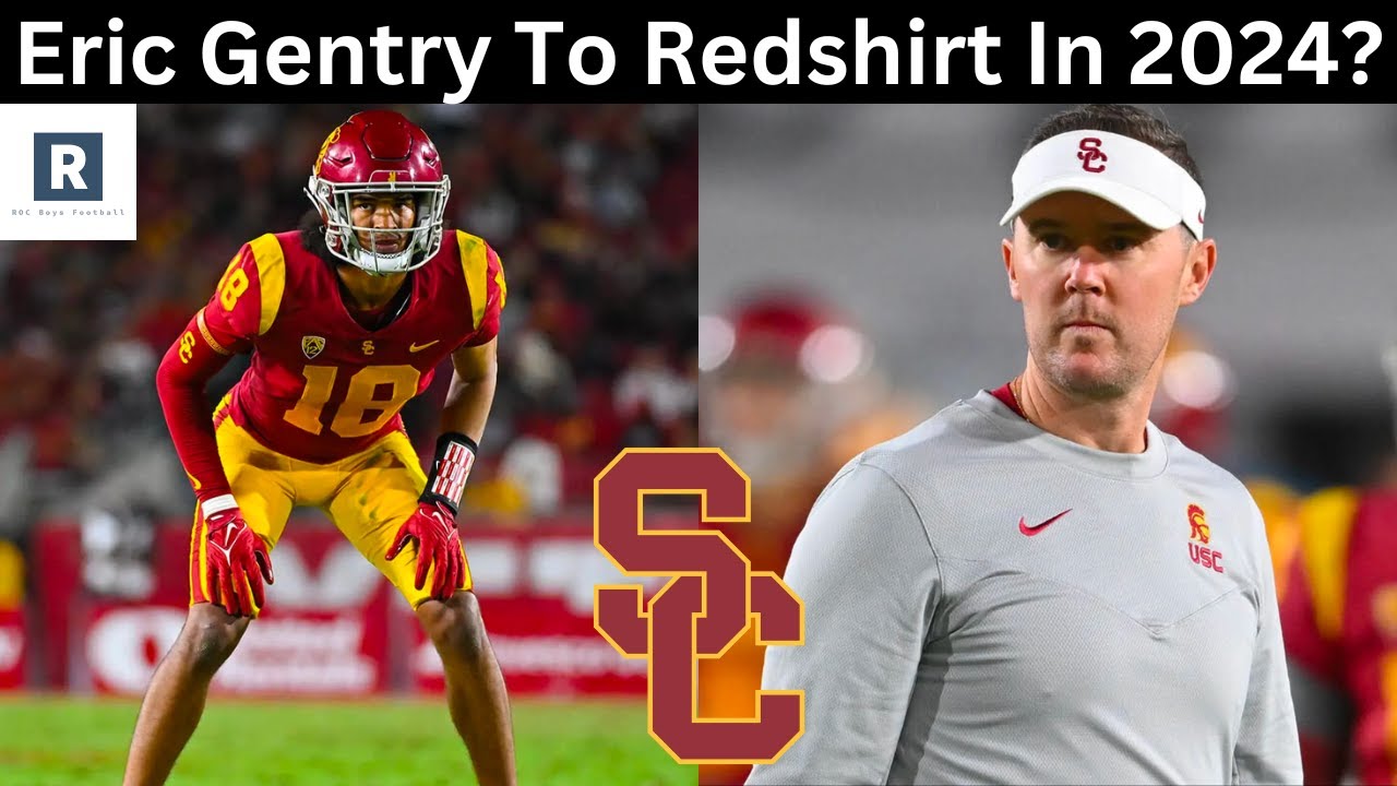 Eric Gentry Potentially Redshirt? | Who Steps Up? | USC Football News - YouTube