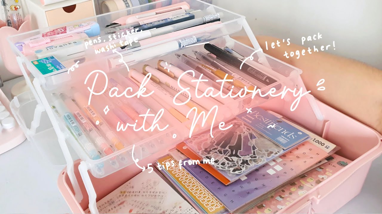 Persiapan Kuliah : Packing Stationery untuk bawa ke kost, tips untuk ...