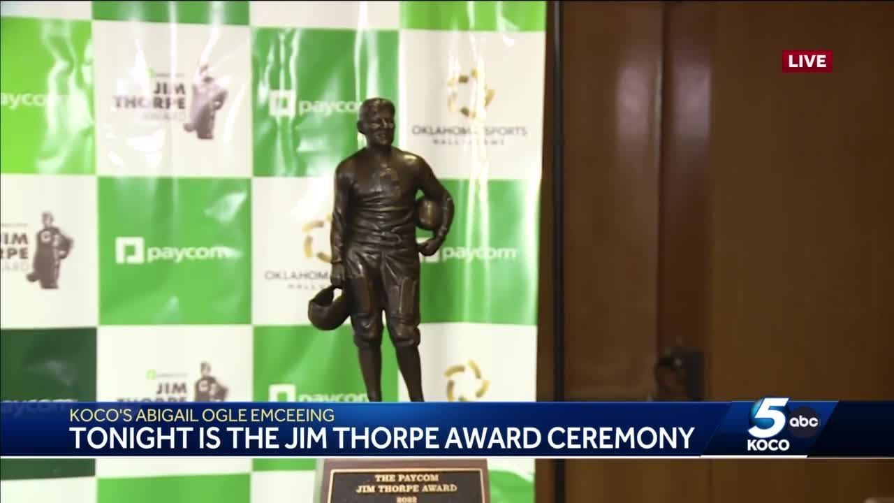 Best athletes in football are in Oklahoma City for Jim Thorpe Award ...