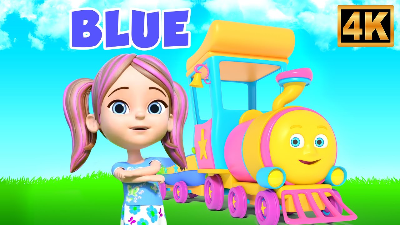 Blue Color Song & More Nursery Rhymes And Kids Learning Videos - YouTube
