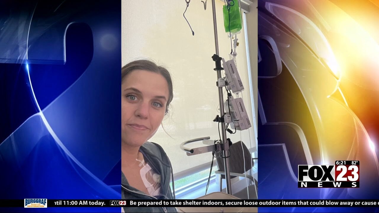 FOX23 Certified Meteorologist Laura Mock shares cancer diagnosis - YouTube