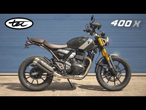 Brand New Parts! Triumph 400X Speed & Scram - YouTube