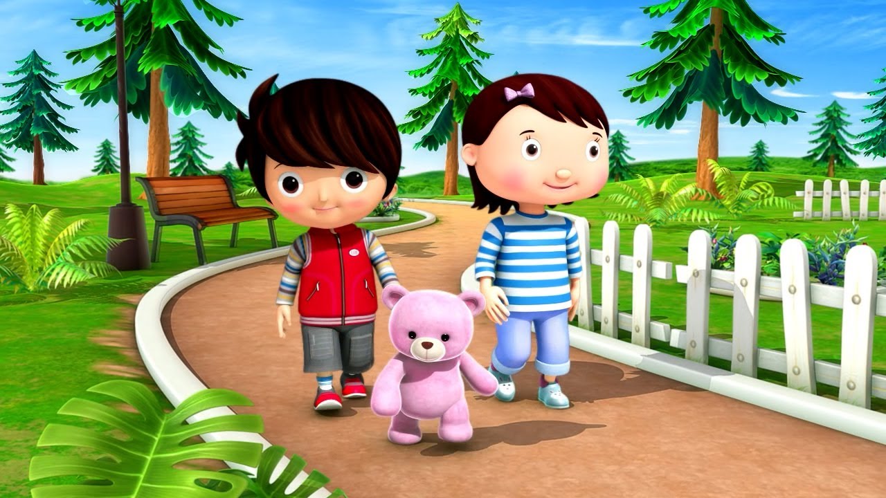 Round And Round The Garden | Little Baby Music Time! | Nursery Rhymes ...