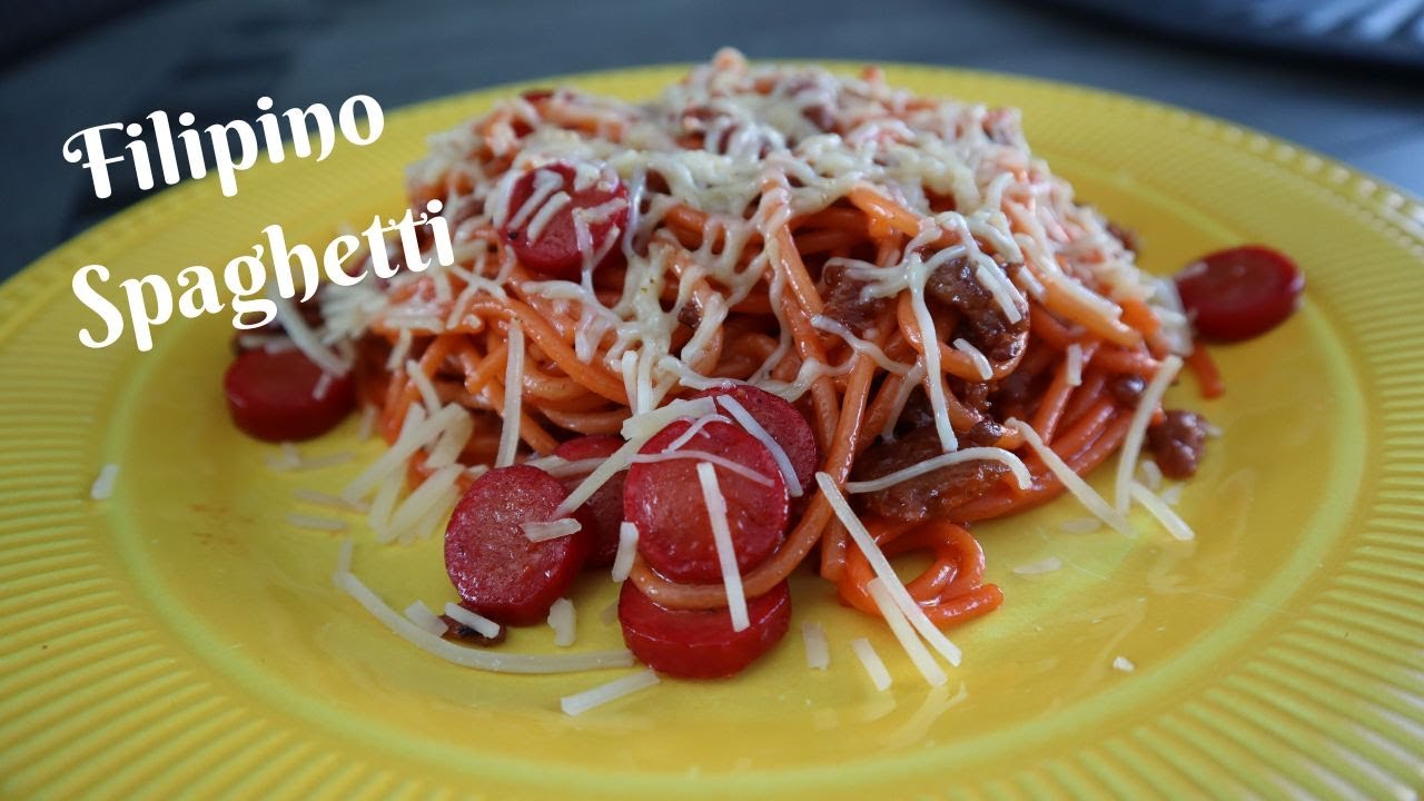 Filipino Spaghetti - YouTube