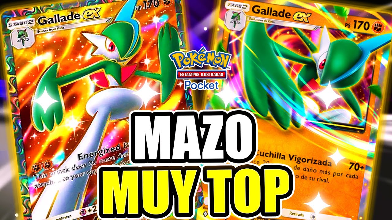 ESTE NUEVO MAZO de GALLADE EX TE HARÁ SUBIR EN RANKED FÁCIL! Pokemon ...