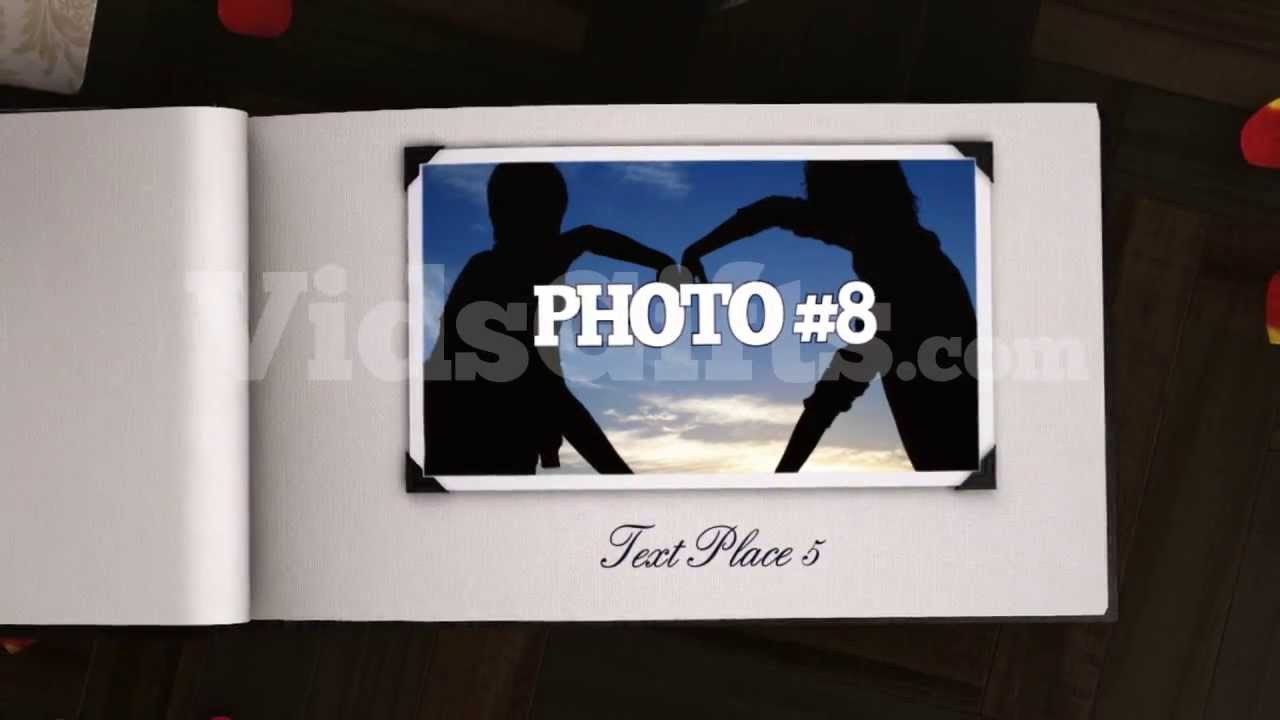 The 3D Photo Album Sample. Personalized Video Gift Ideas - YouTube