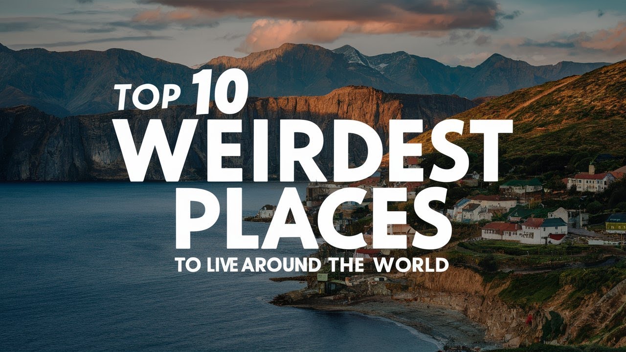 Top 10 Weirdest Places to Live Around the World - YouTube