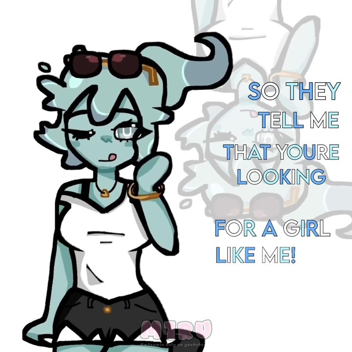 girl like me 🤍(polly geist) #monsterprom #animation #tweening #art ...