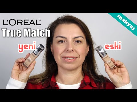 L'OREAL FONDÖTEN | YENİLENEN TRUE MATCH | YENİ FORMÜL VS. ESKİ FORMÜL