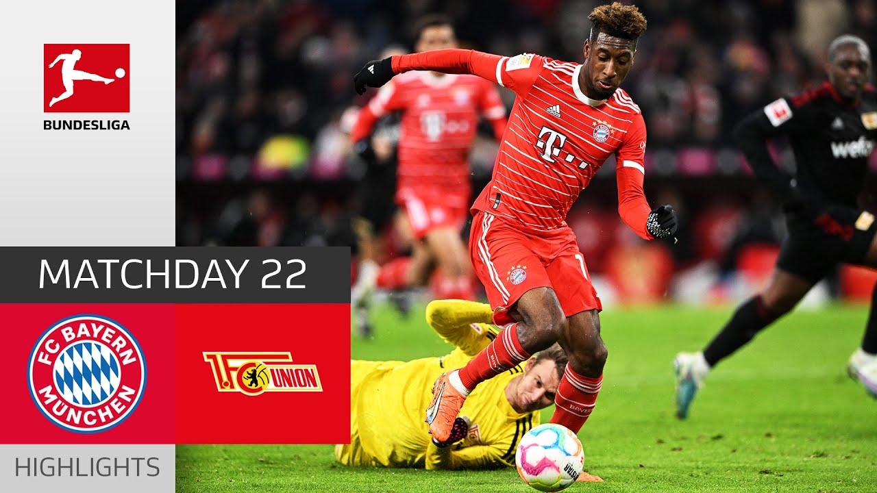 FC Bayern München - Union Berlin 3-0 | Highlights | Matchday 22 ...