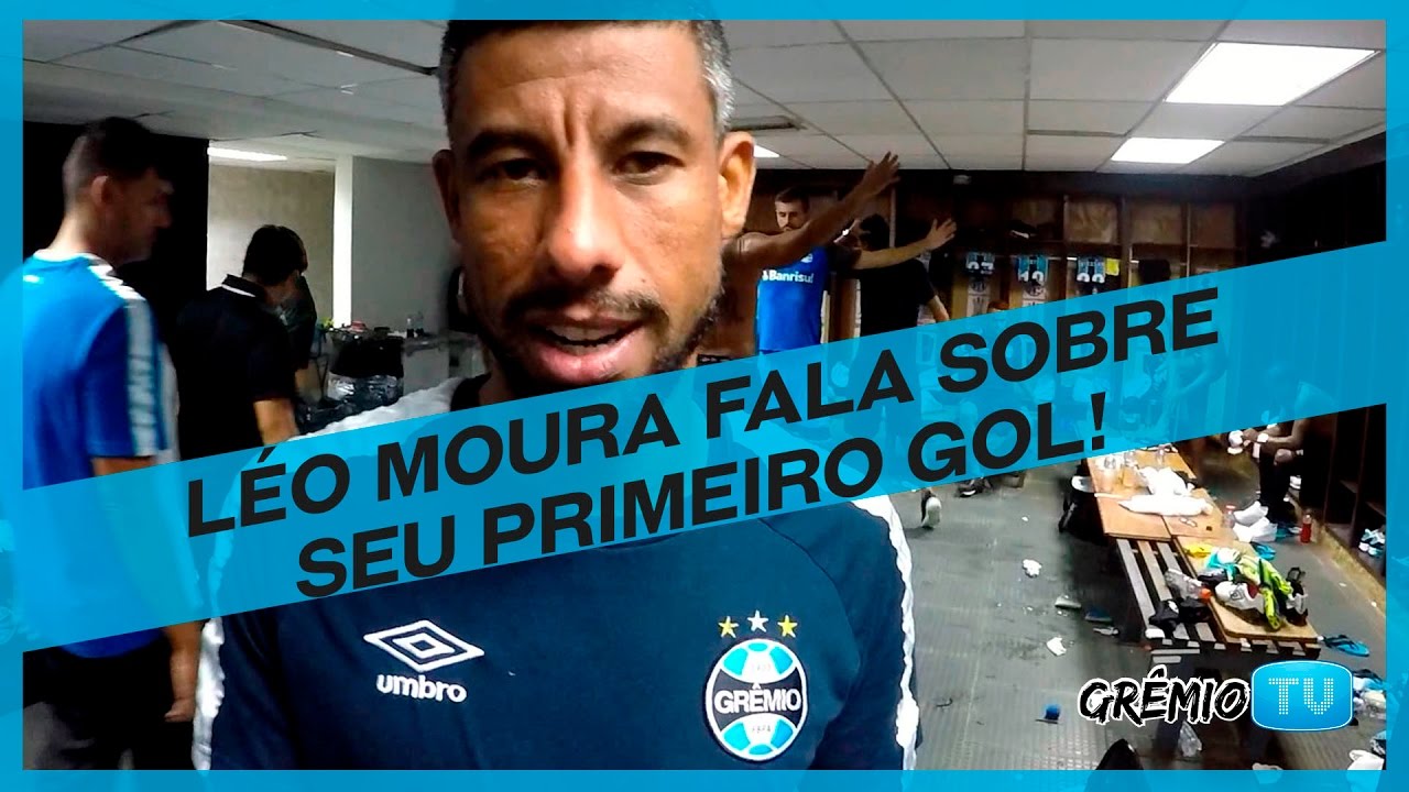 Léo Moura fala sobre seu primeiro gol pelo Tricolor l GrêmioTV - YouTube