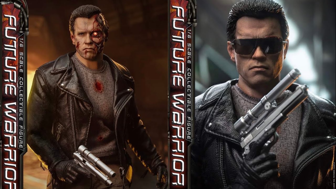 New The terminator classic future warrior again present toys 1/6 scale ...
