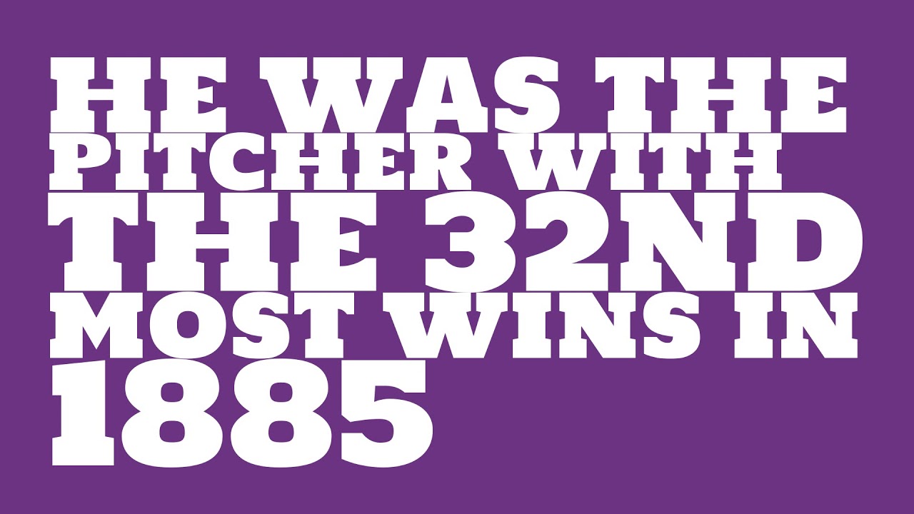 Was Bob Caruthers a righty or lefty in 1885? - YouTube