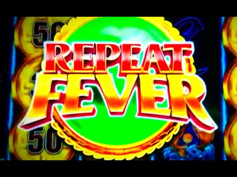 NEW! KONAMI 2X LAVA & REPEAT FEVER DRAGON HEARTS 1c SLOTS * LIVE PLAY ...