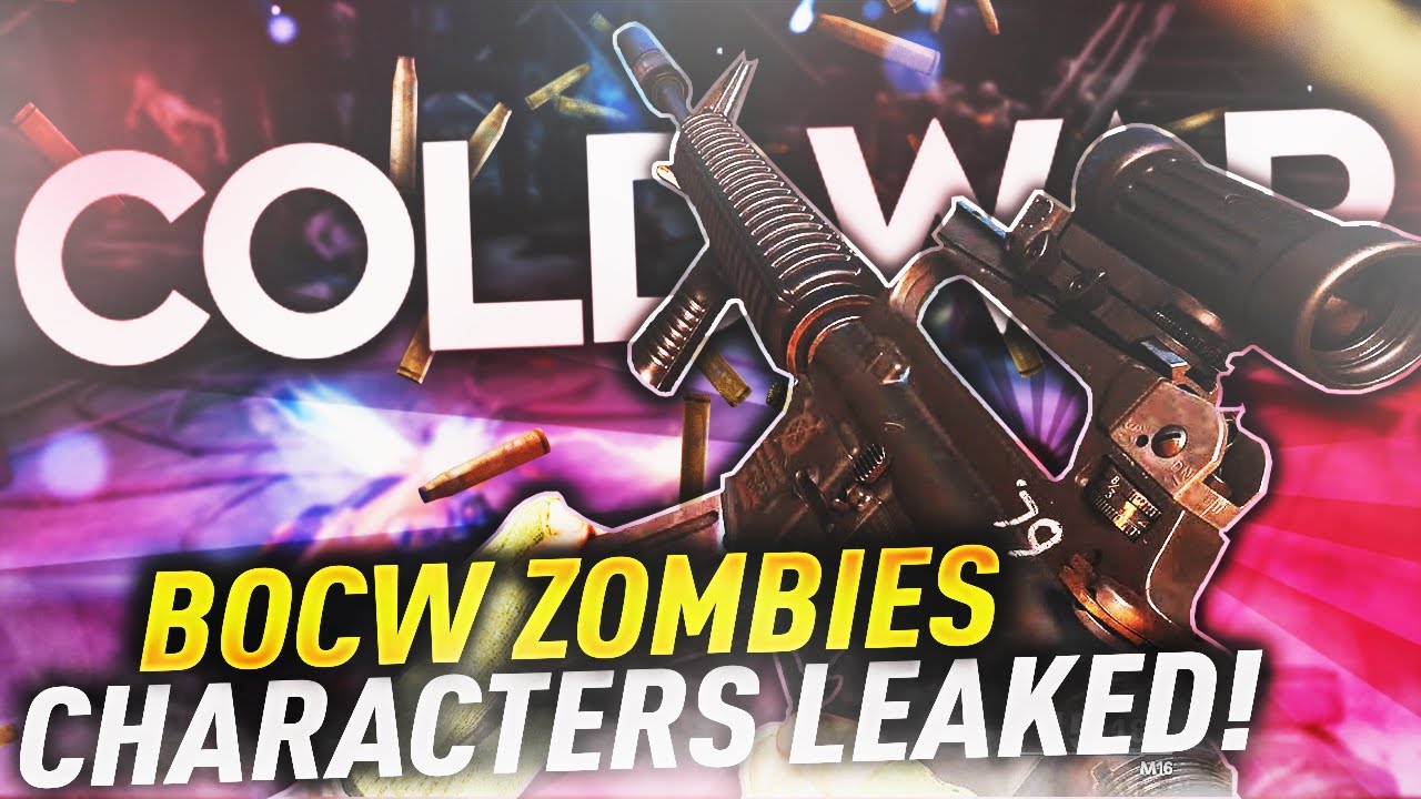 BLACK OPS COLD WAR ZOMBIES CHARACTERS LEAKED! (BOCW NEW CHARACTERS ...