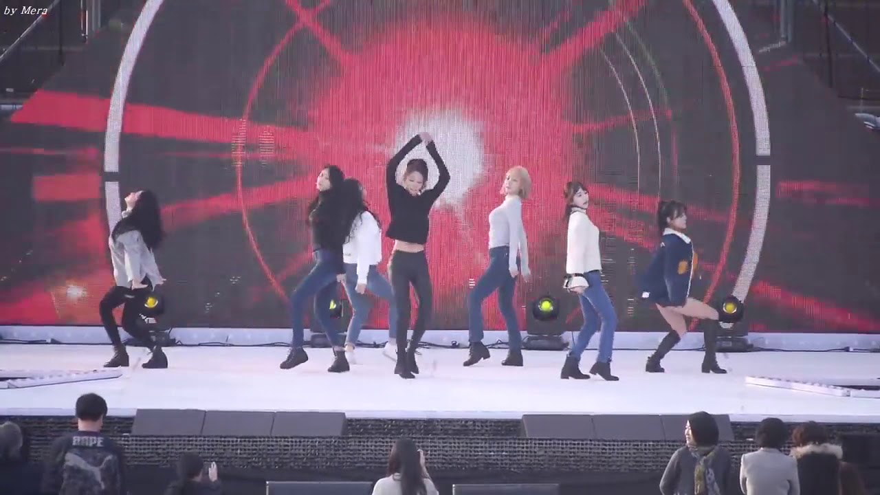 AOA - GOOD LUCK DANCE PRACTICE (FANCAM) - YouTube
