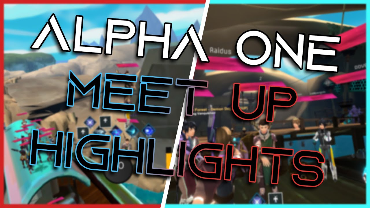 Alpha 1 Meetup + Legendary Drop! - YouTube