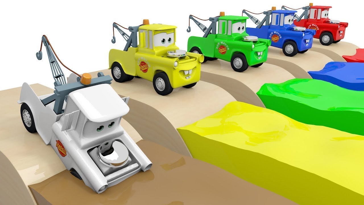 P2 - Learn Colors for Kids with 3D Disney Cars Pixar Cartoons Videos ...