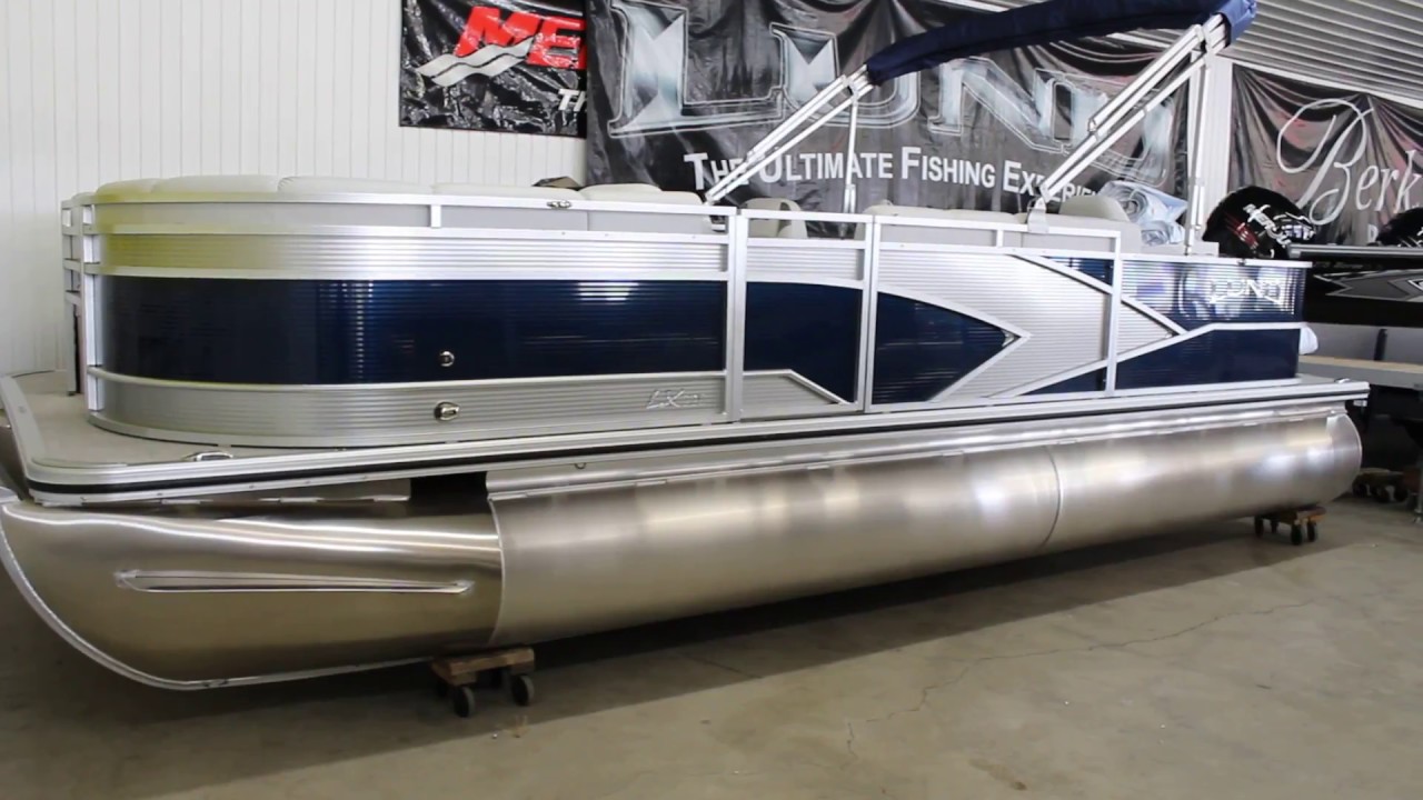 2018 Lund LX 220 LFC Pontoon www.bees-sports.com - YouTube