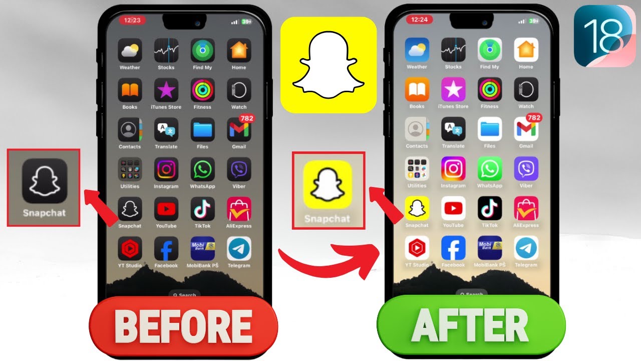 How to Get Old Icon for Snapchat || Get the Classic Snapchat Icon Back ...