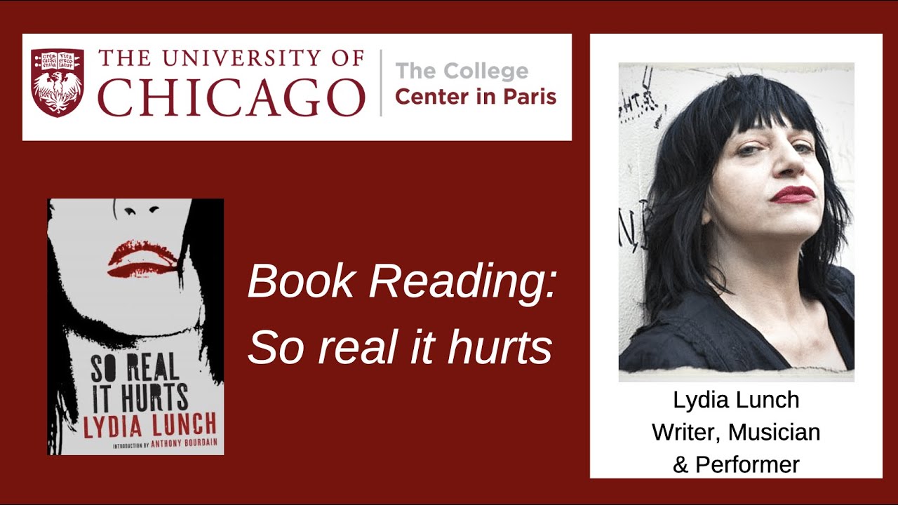 Lydia Lunch reads from her new book “So Real It Hurts” - YouTube