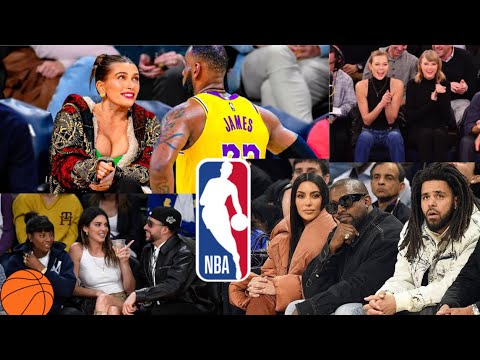 Famous Celebrities At NBA Games!!🏀 - YouTube
