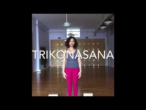 Triangle Pose - YouTube