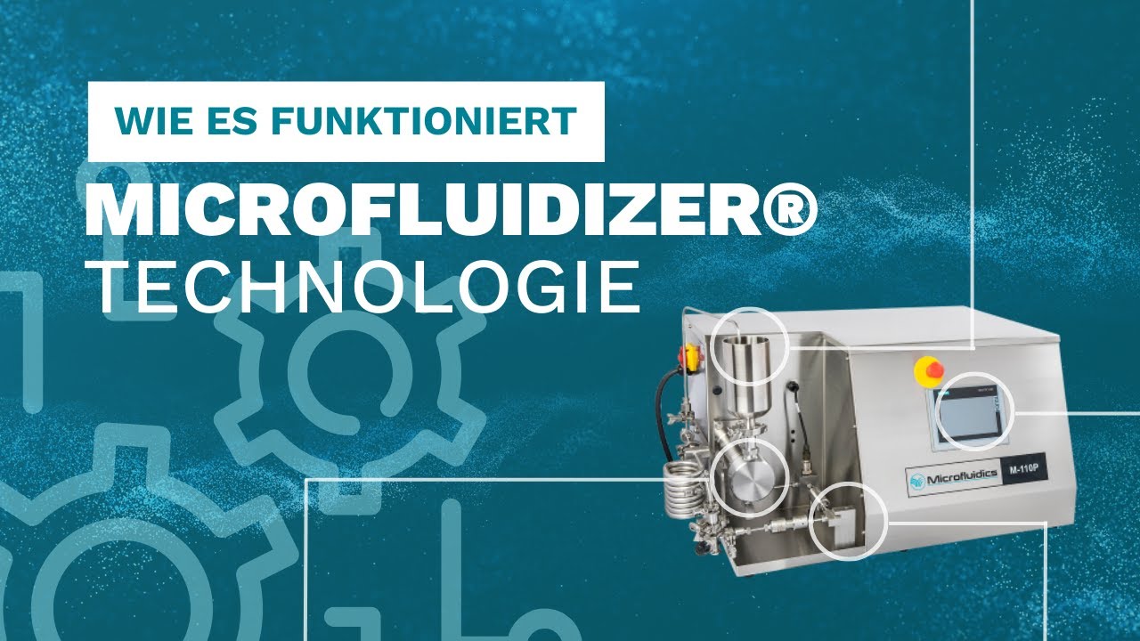 Funktionsprinzip de Microfluidizer® (Deutsch) - YouTube