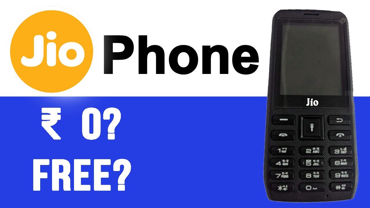 FREE 4G Phone? JioPhone! - YouTube