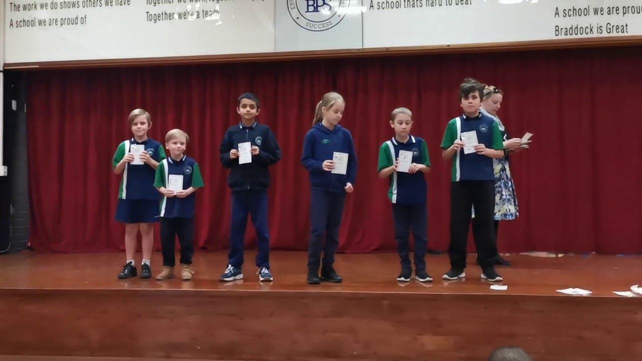 Braddock Public School PBL Virtual Assembly Term 2 - YouTube