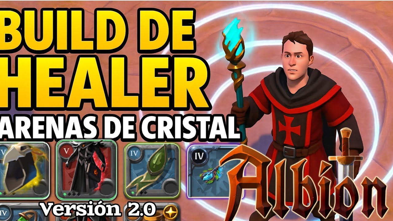Build #2 de Healer para Arenas de Cristal en Albion Online! Guía ...