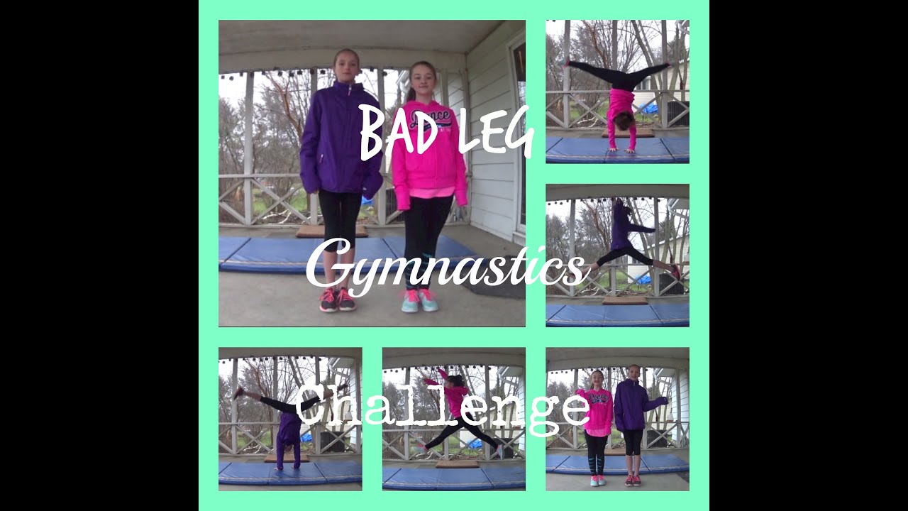 Bad Leg Gymnastics | Gym Dancers - YouTube