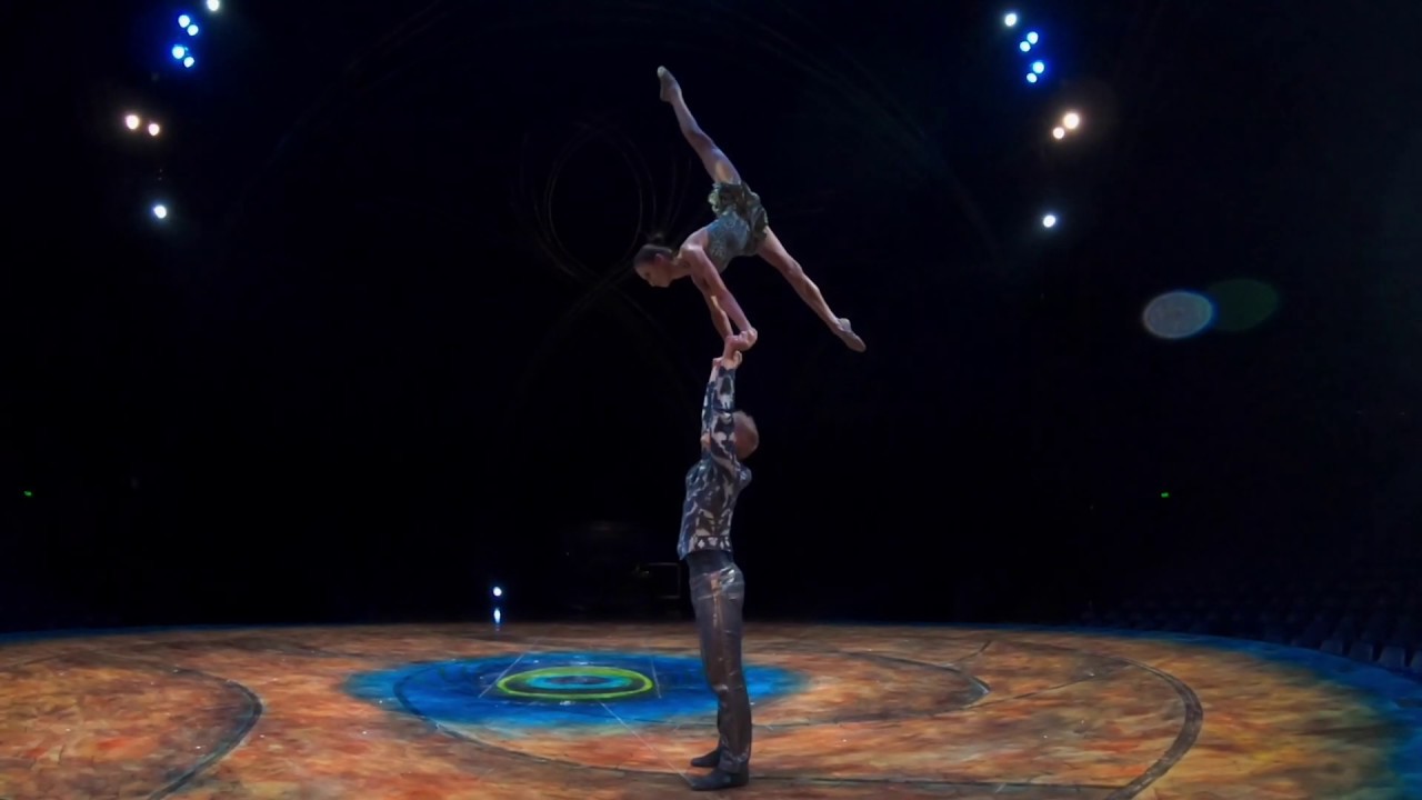 Katia & Danny hand to hand act - YouTube